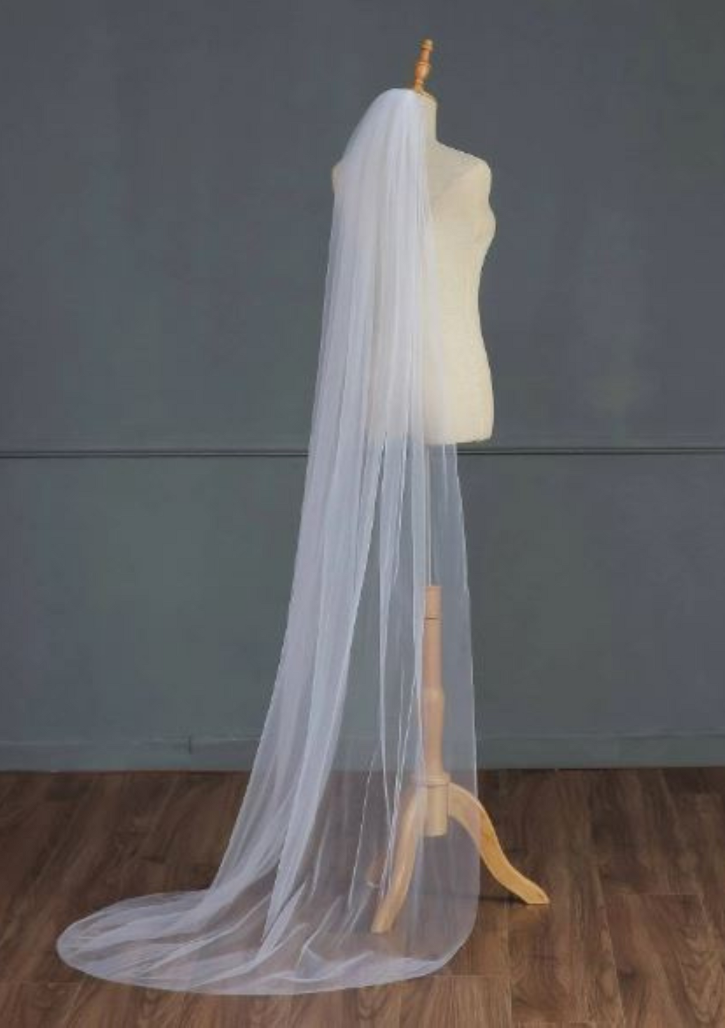 Classic Floaty Bridal Veil 2m (Floor Length Veil) – Veils & More NZ